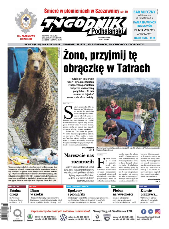 Tygodnik Podhalański - e-wydanie, e-prenumerata, gazeta online - eGazety.pl
