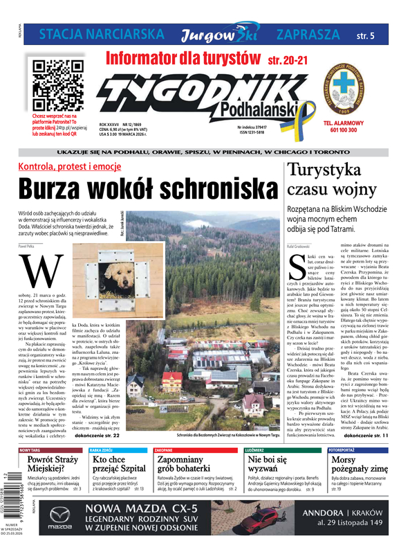 Tygodnik Podhalański - e-wydanie, e-prenumerata, gazeta online - eGazety.pl