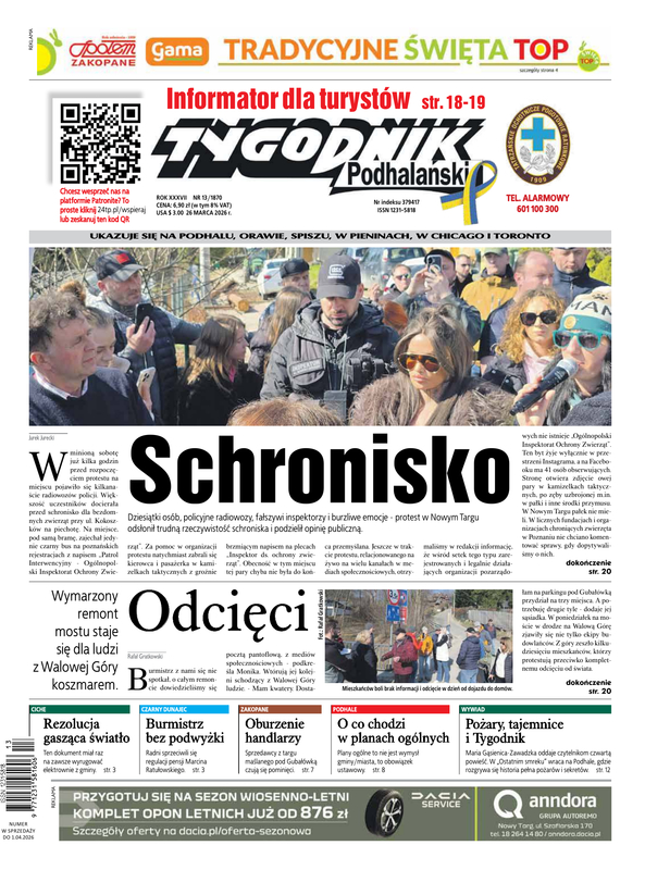 Tygodnik Podhalański - e-wydanie, e-prenumerata, gazeta online - eGazety.pl