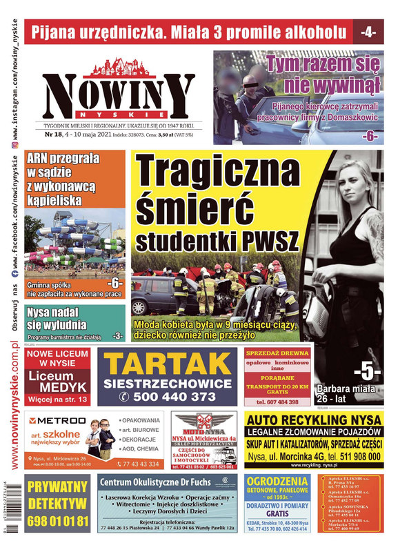 Nowiny Nyskie - e-wydanie, e-prenumerata, gazeta online - eGazety.pl