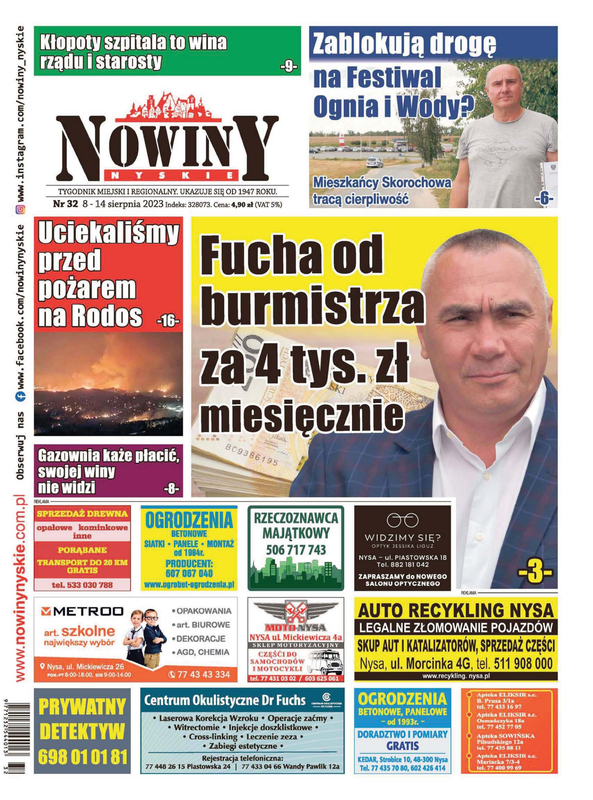 Nowiny Nyskie - e-wydanie, e-prenumerata, gazeta online - eGazety.pl