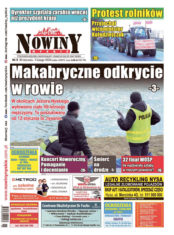 Nowiny Nyskie - e-wydanie, e-prenumerata, gazeta online - eGazety.pl